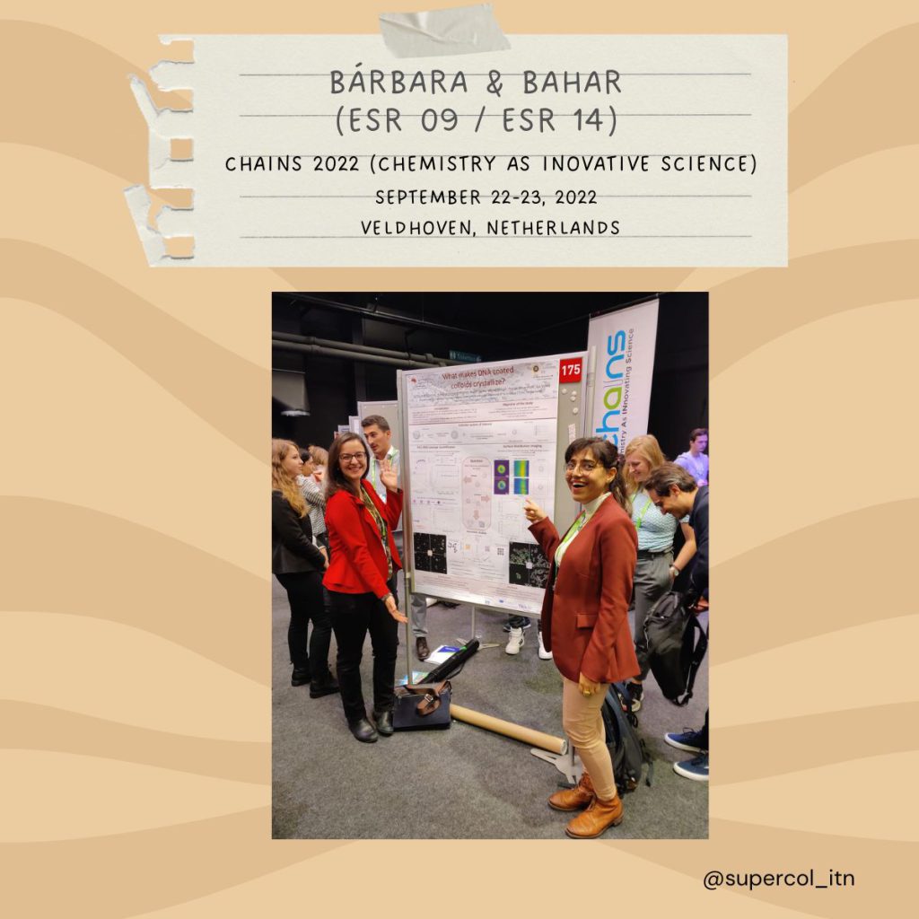 Dissemination: poster at Dutch national chemistry conference – Supercol